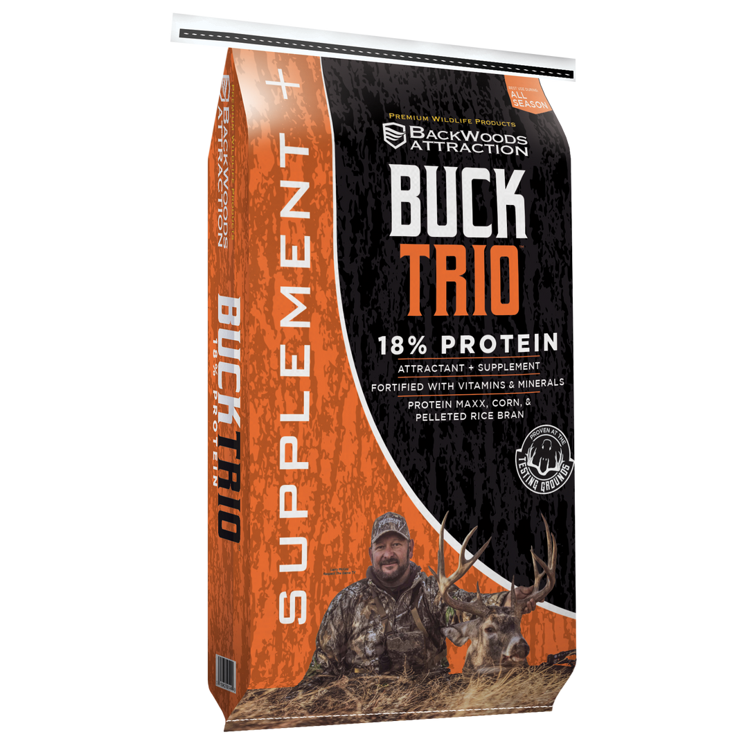 BUCKTRIO™ – Backwoods Premium Wildlife Products®